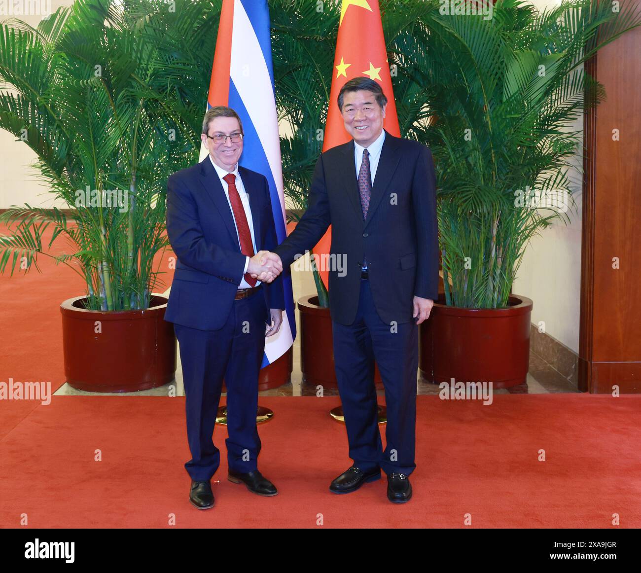 Beijing, China. 5th June, 2024. Chinese Vice Premier He Lifeng, also a ...
