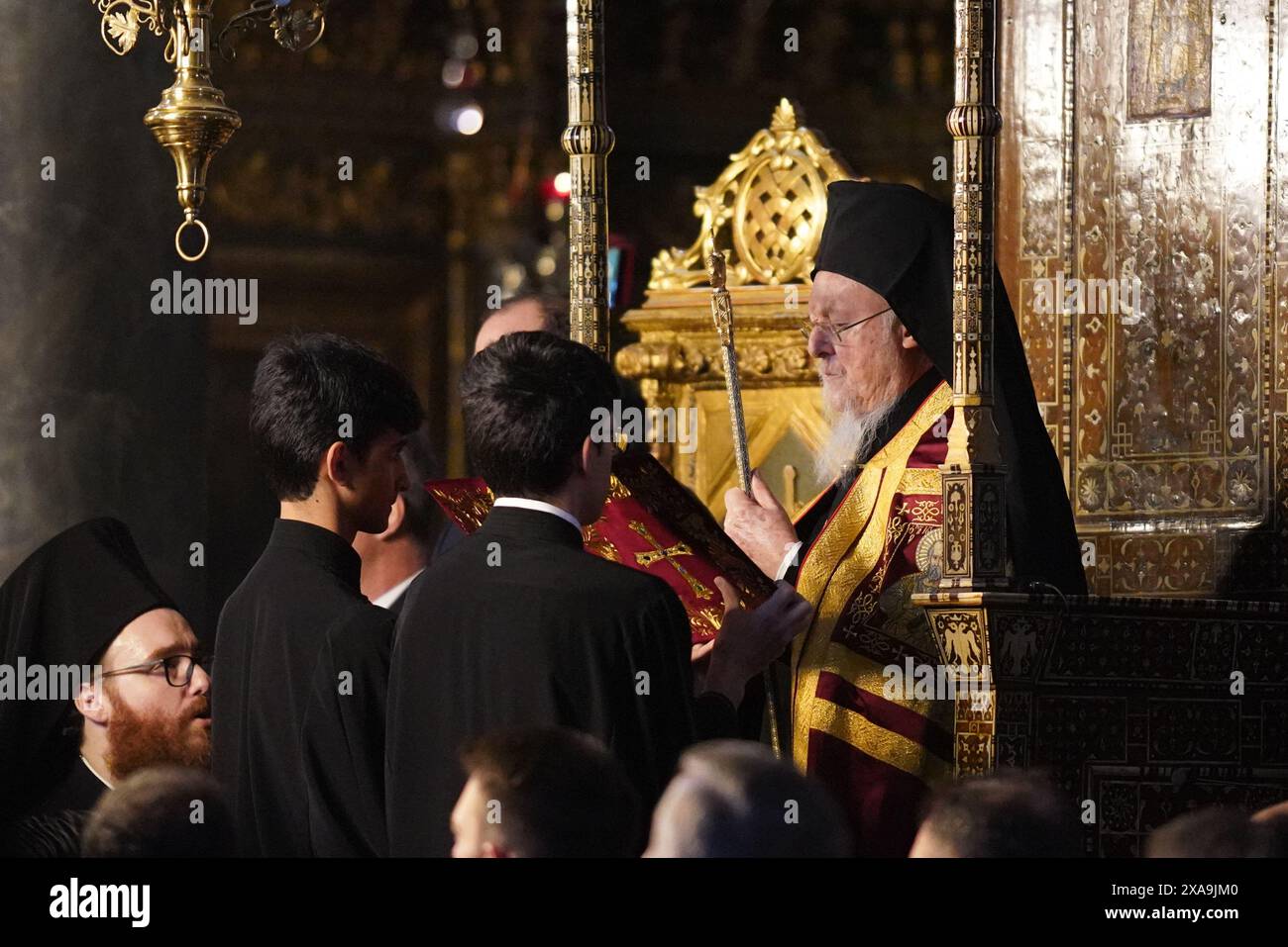 ISTANBUL, TURKEY - JANUARY 06, 2024: Celebration of Epiphany in ...