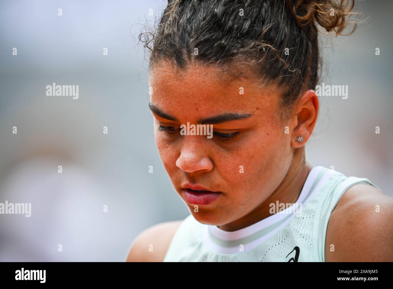 Jasmine PAOLINI of Italy during the eleventh day of Roland-Garros 2024 ...