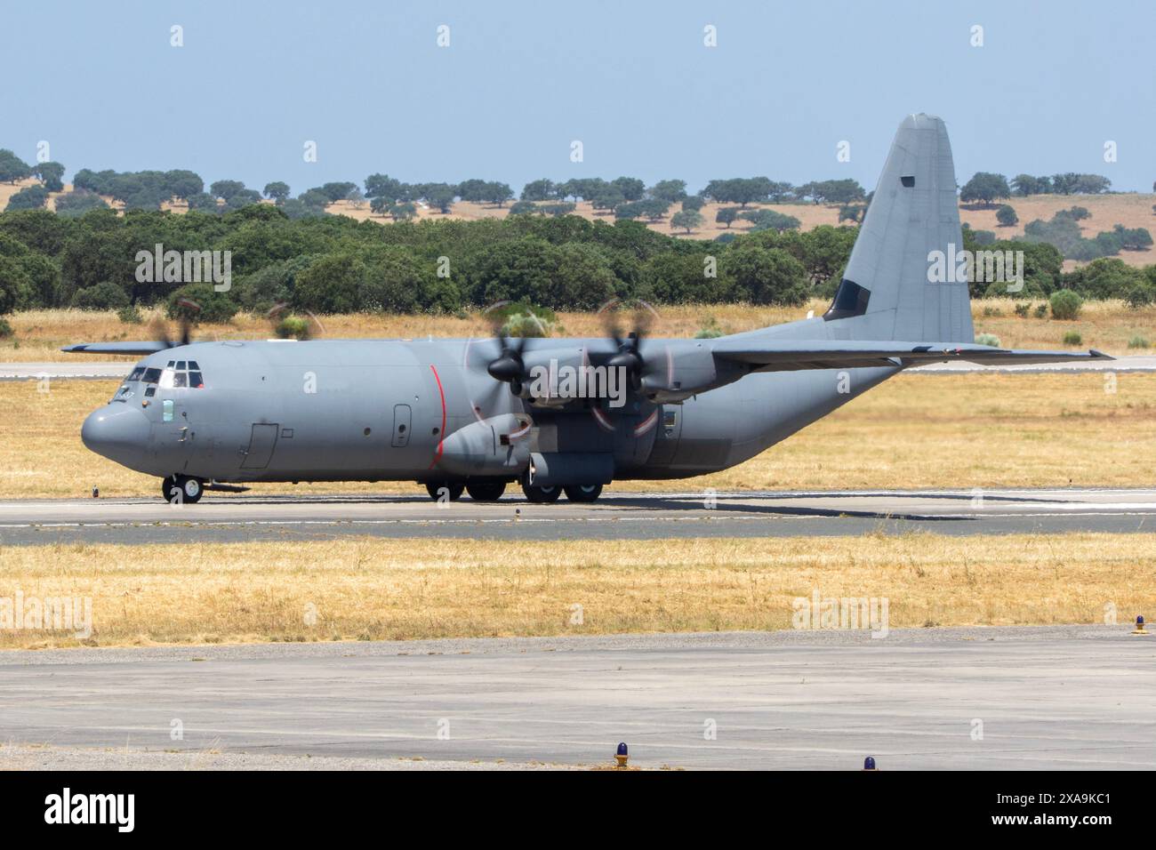 C-130J Hercules military transport aircraft Stock Photo - Alamy