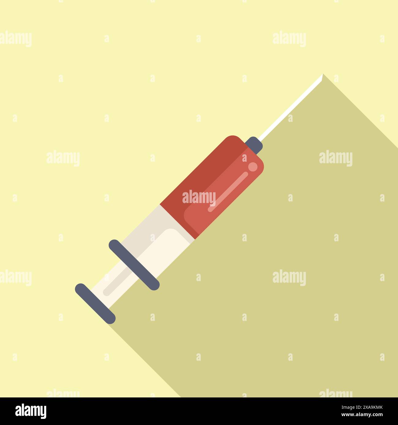 Doctor administering injection Stock Vector Images - Alamy