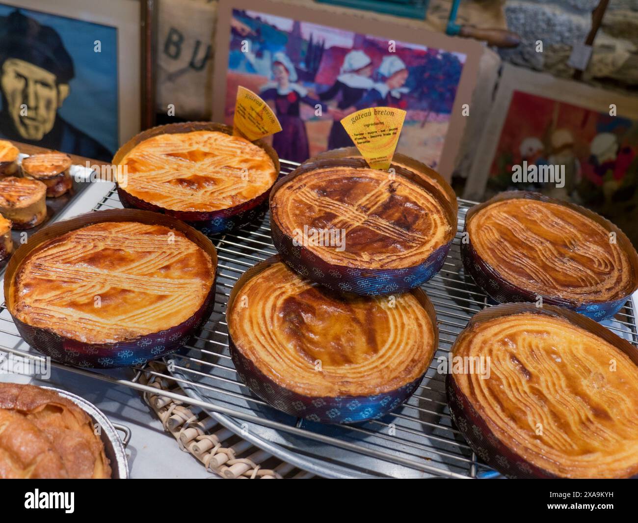 Gateau baker breton cake hi-res stock photography and images - Alamy