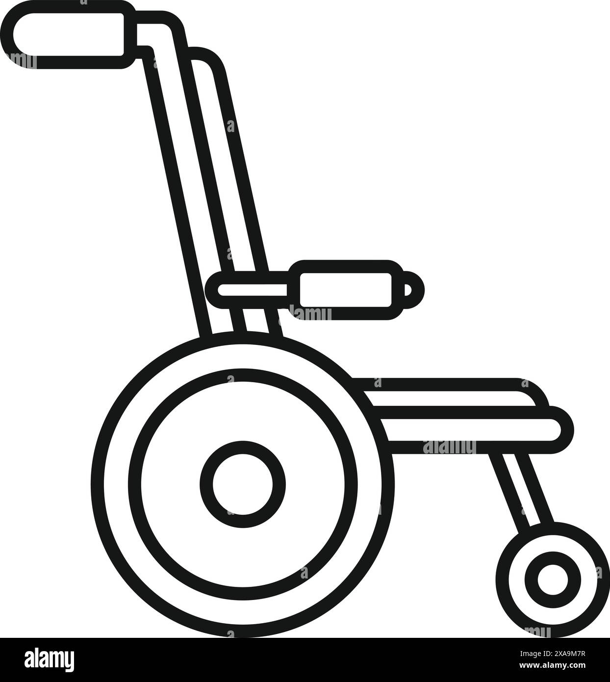 Illustrating the concept of independence, a simple icon of a manual ...