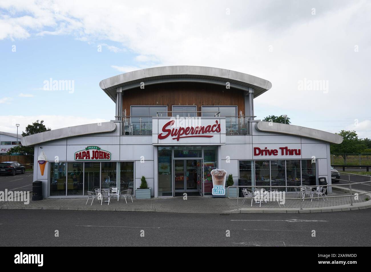The Supermac's at Trim Retail Park, County Meath, in the Republic of ...