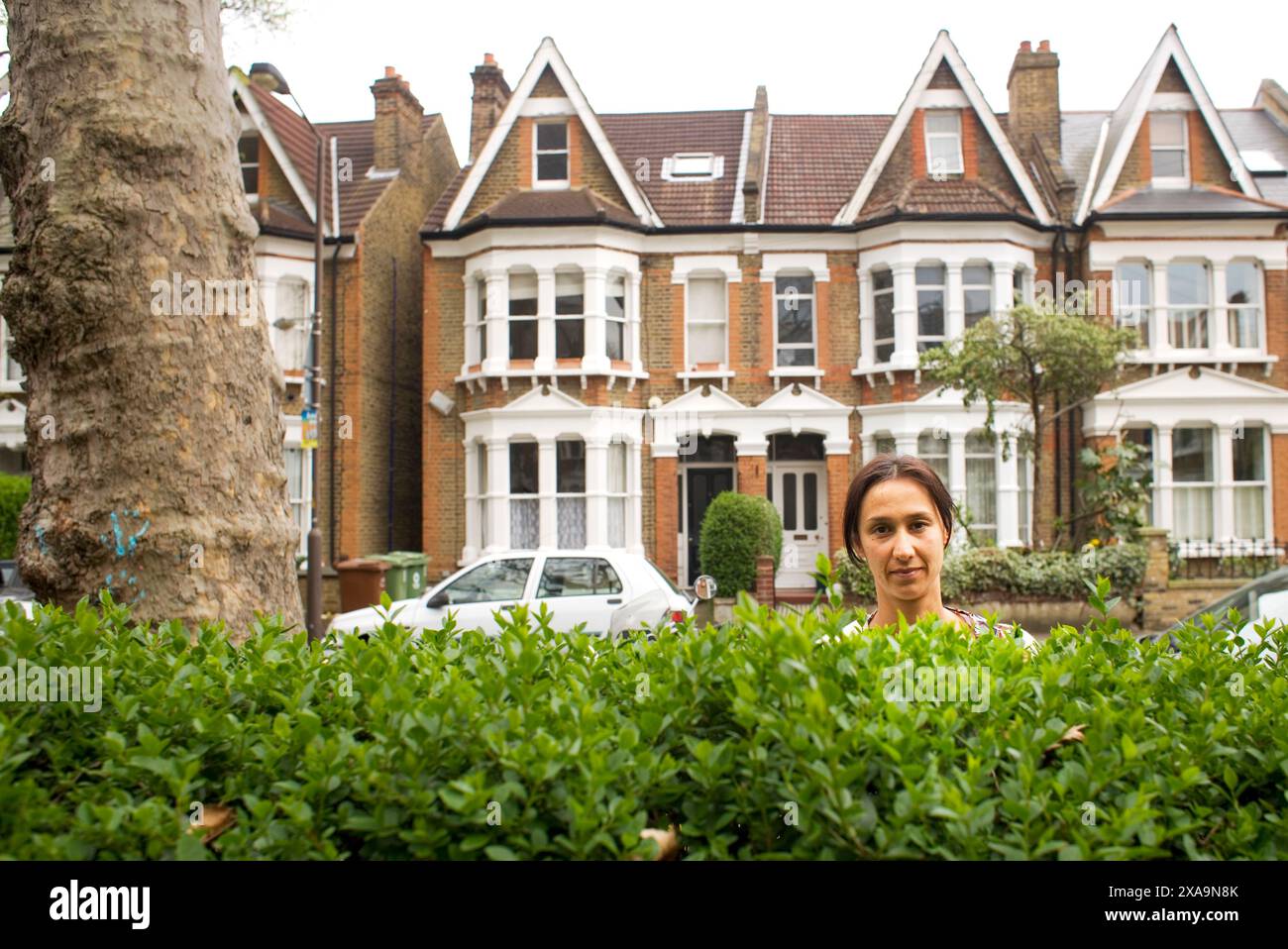 Writer Monica Ali at her London home during an interview in her front ...