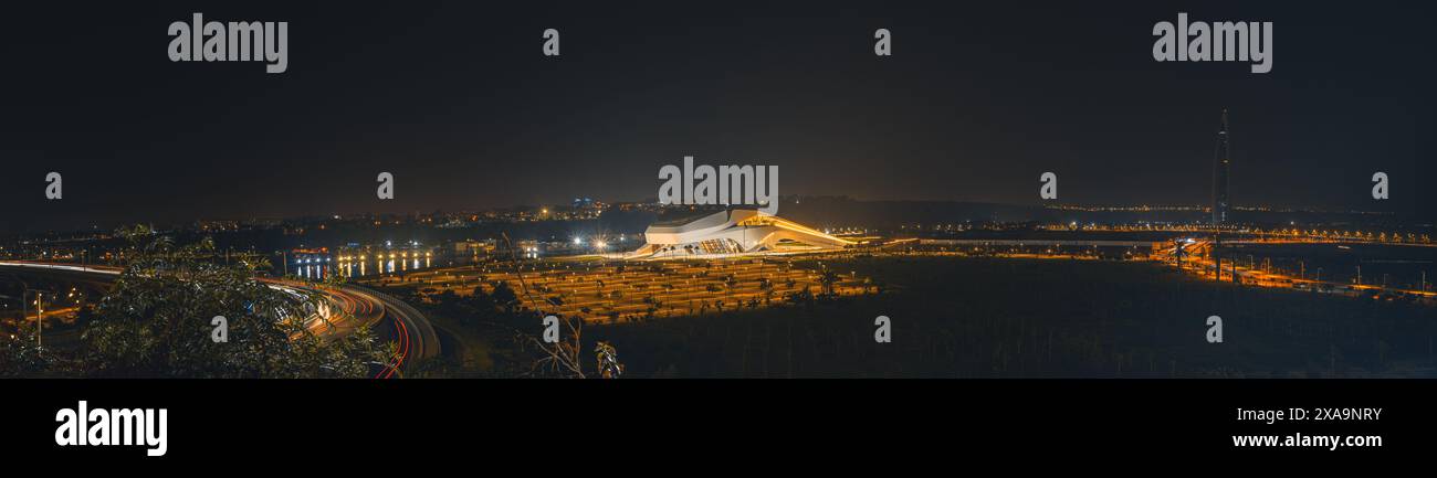 Beautiful aurora against mountain hi-res stock photography and images ...