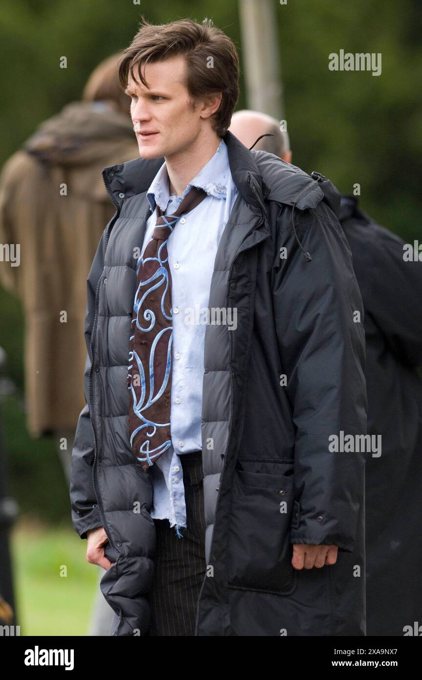 Dr Who filming in Cardiff today Monday 5/10/09. The new Doctor Matt ...