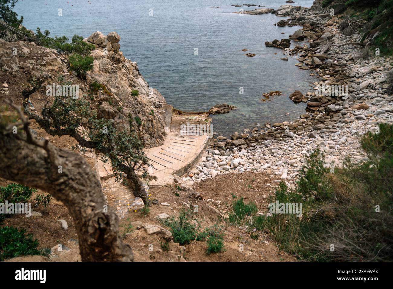 Pathway on beach leading hi-res stock photography and images - Alamy