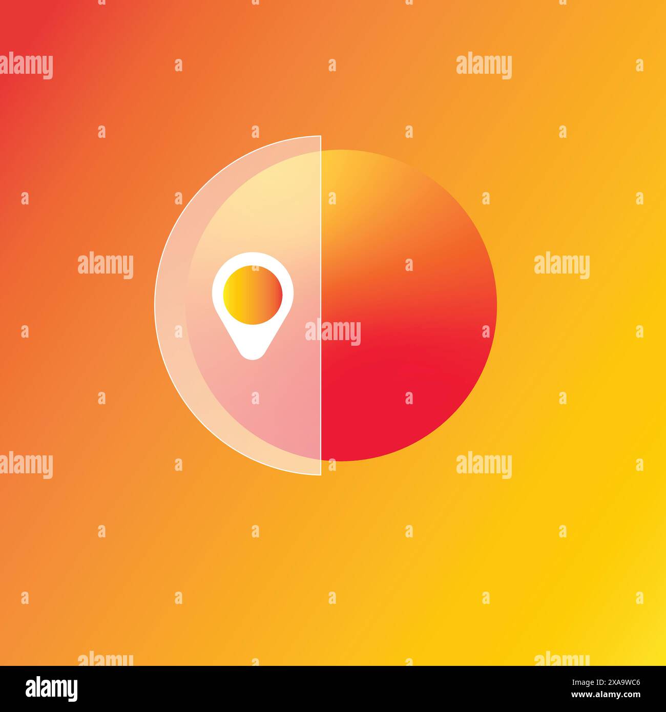 Pin location social media hi-res stock photography and images - Alamy