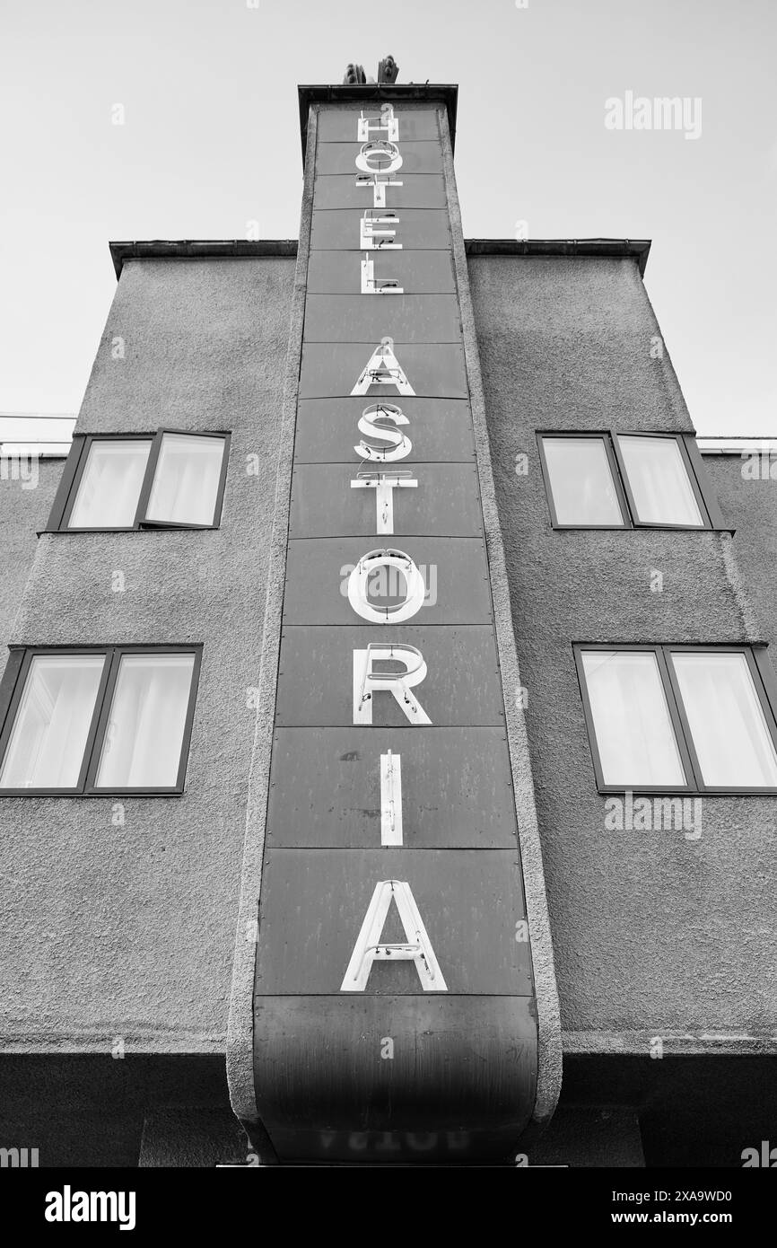Hotel Astoria, designed by Ole Falkentorp, 1935; Copenhagen, Denmark ...