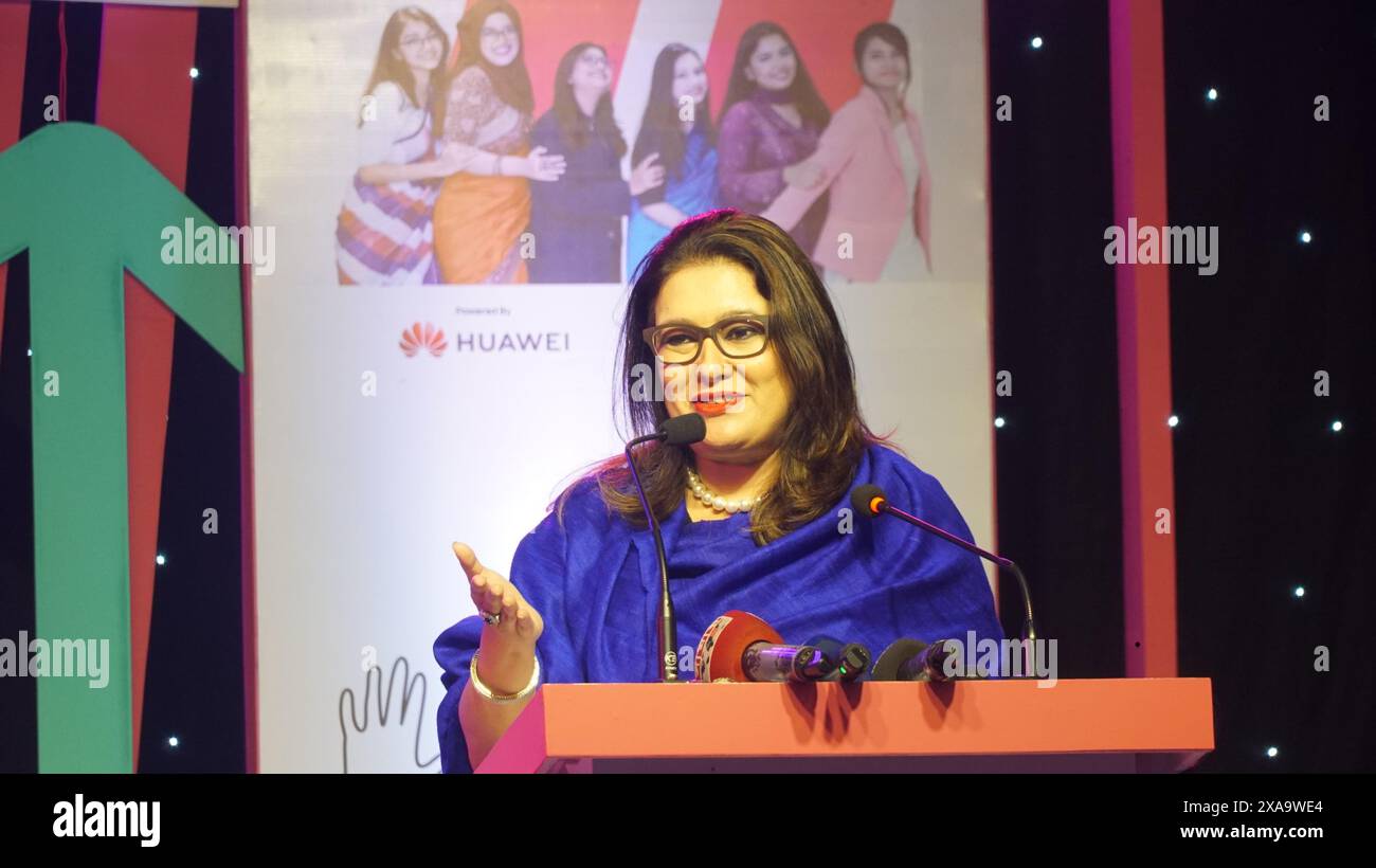Dhaka. 5th June, 2024. Zara Jabeen Mahbub, member of Parliamentary ...