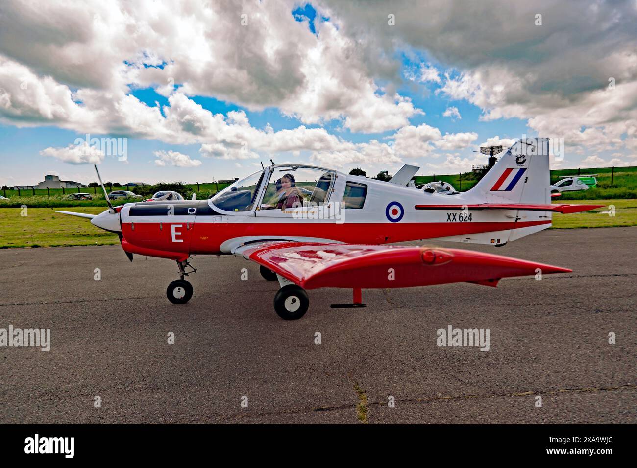 Standard aircraft of the university air squadrons hi-res stock ...
