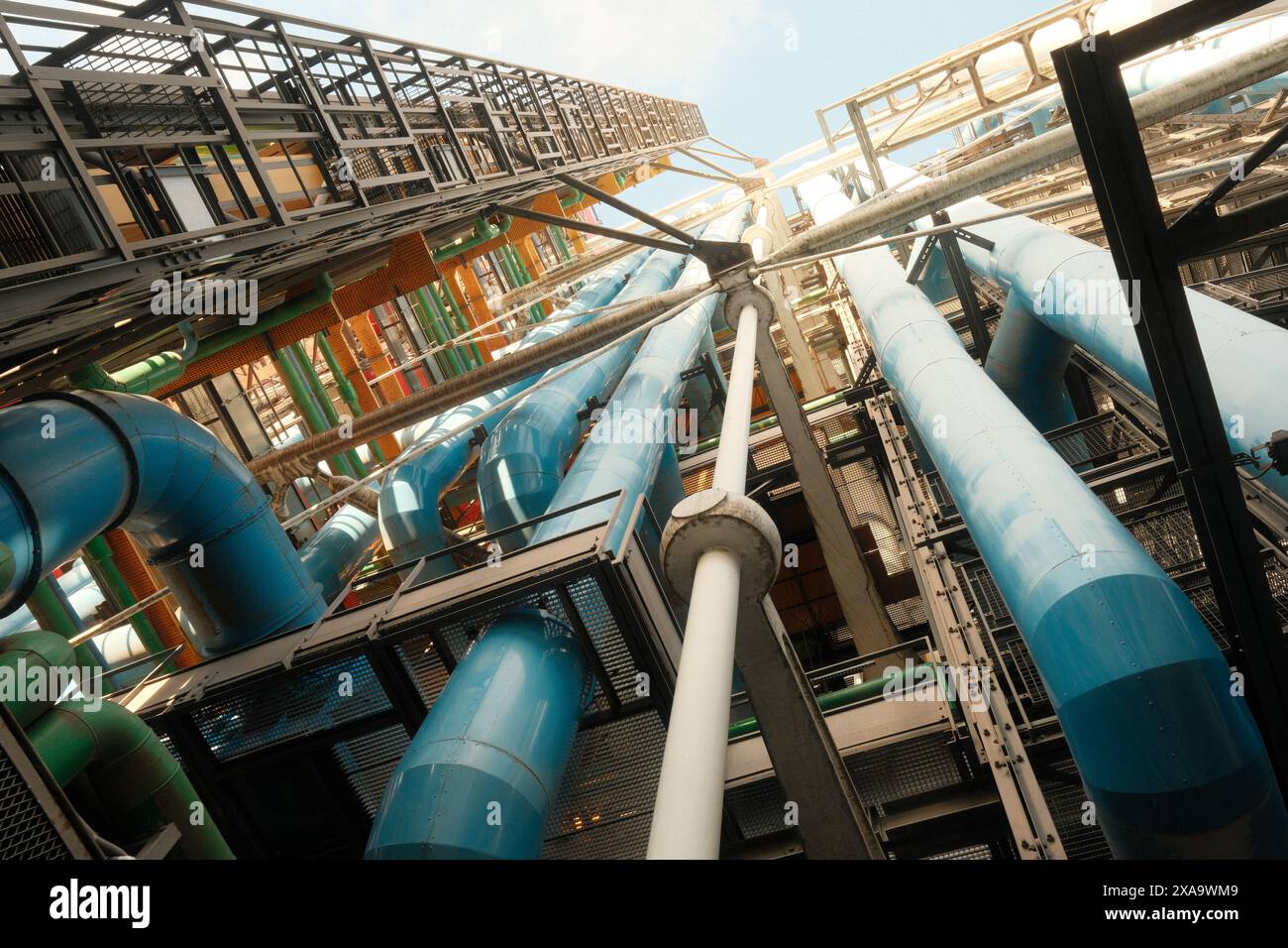 Modern industrial production metal pipes hi-res stock photography and ...