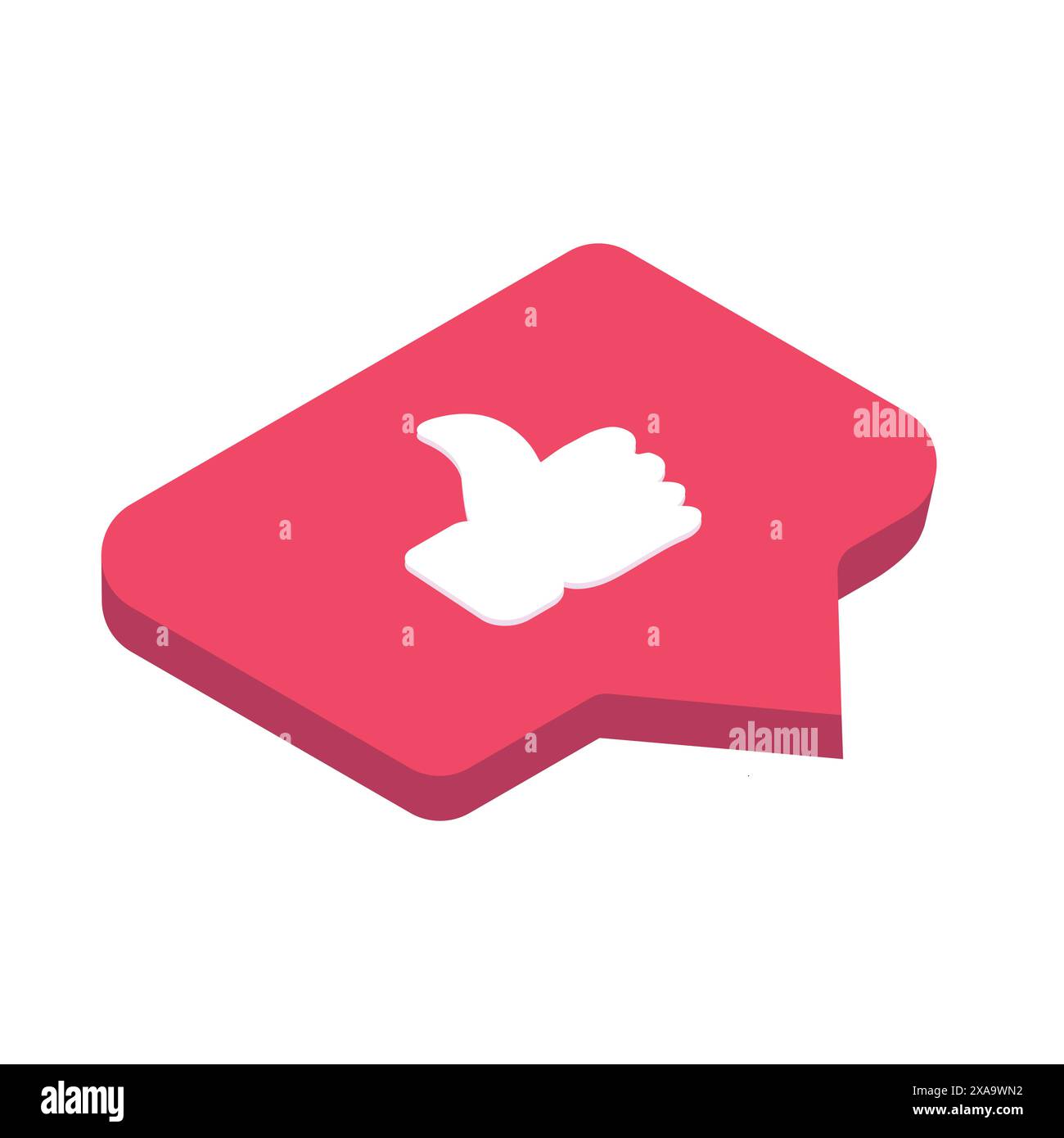 Like and dislike icon button Stock Vector Image & Art - Alamy