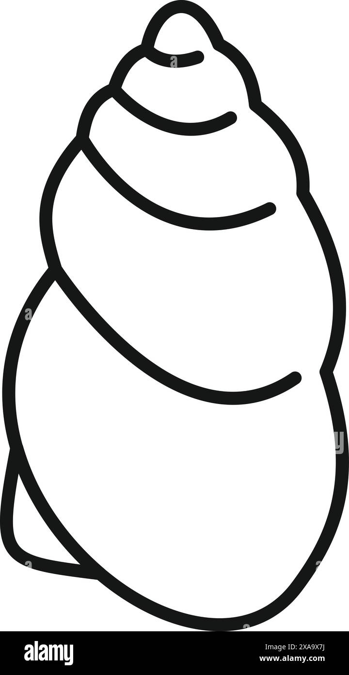 Empty seashell representing summer vacations and collecting souvenirs ...