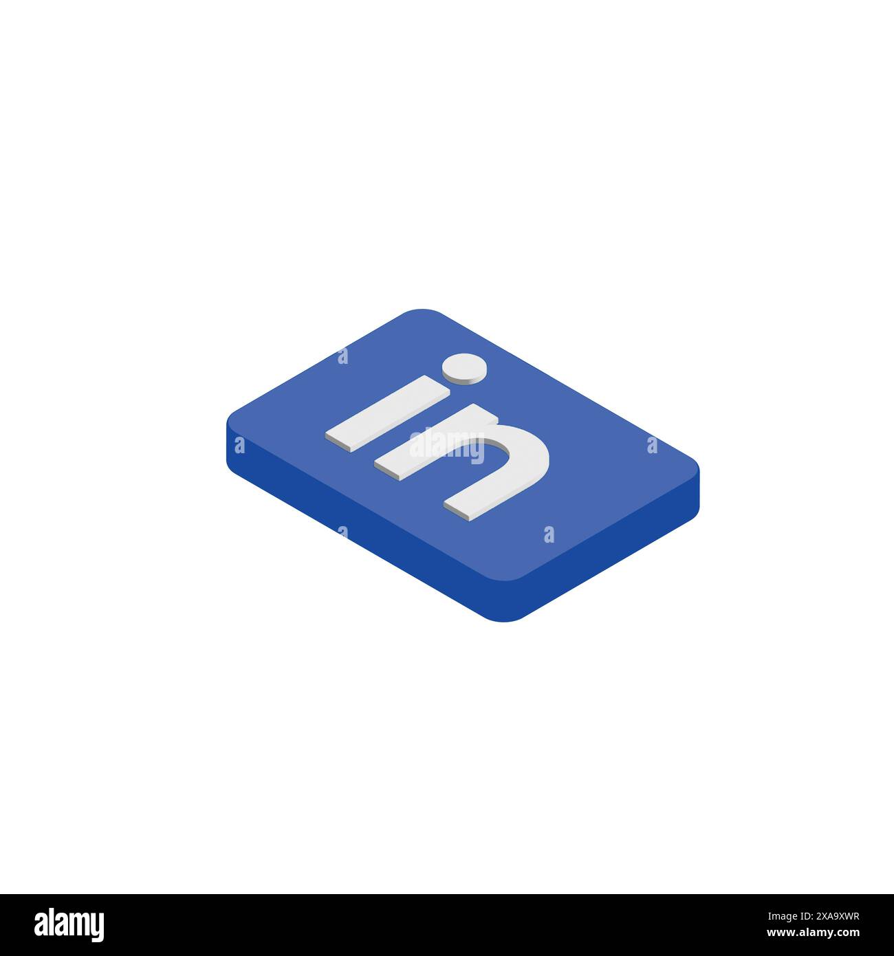 Linkedin logo app icon Stock Vector Images - Alamy