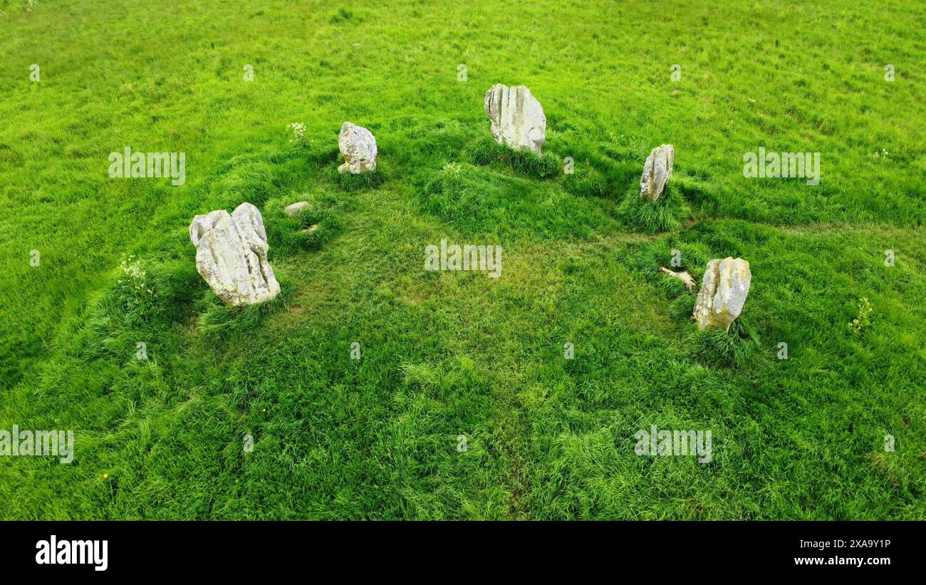 Duddu Five Stones in Northumberland, England, is a neolithic stone ...
