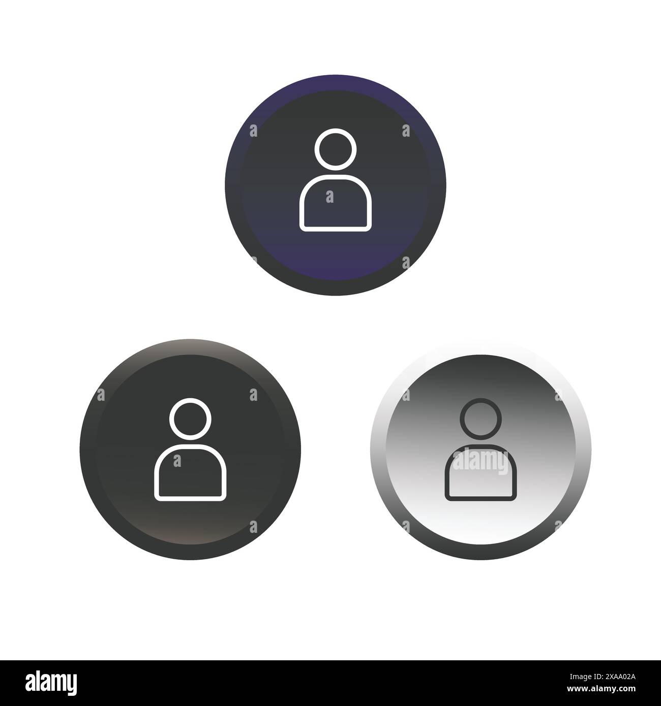 Avatar icon male user profile Stock Vector Images - Alamy
