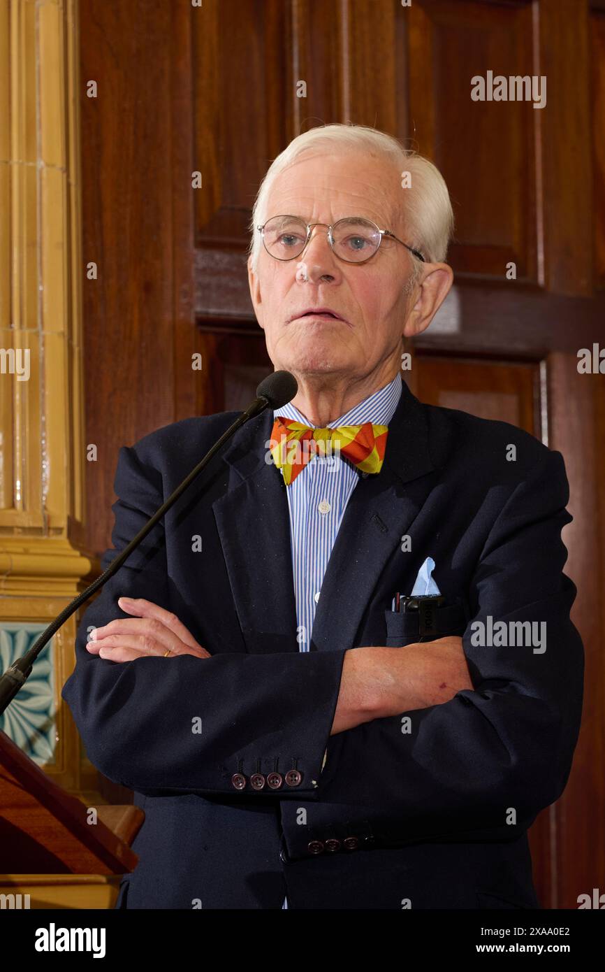 Geoffrey Wheatcroft at The Oldie Literary Lunch 04/06/24 Stock Photo ...