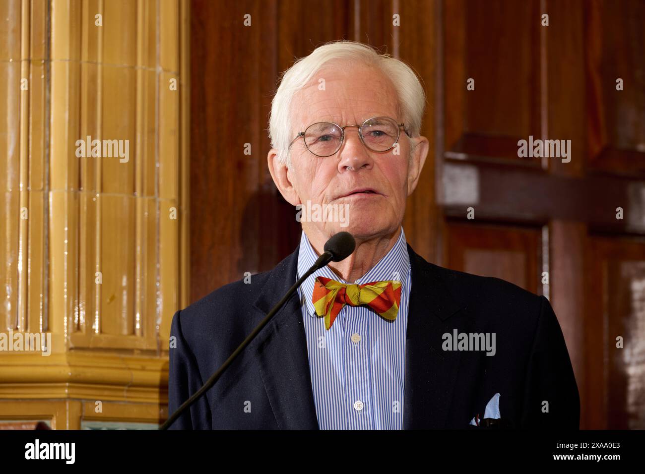 Geoffrey Wheatcroft at The Oldie Literary Lunch 04/06/24 Stock Photo ...