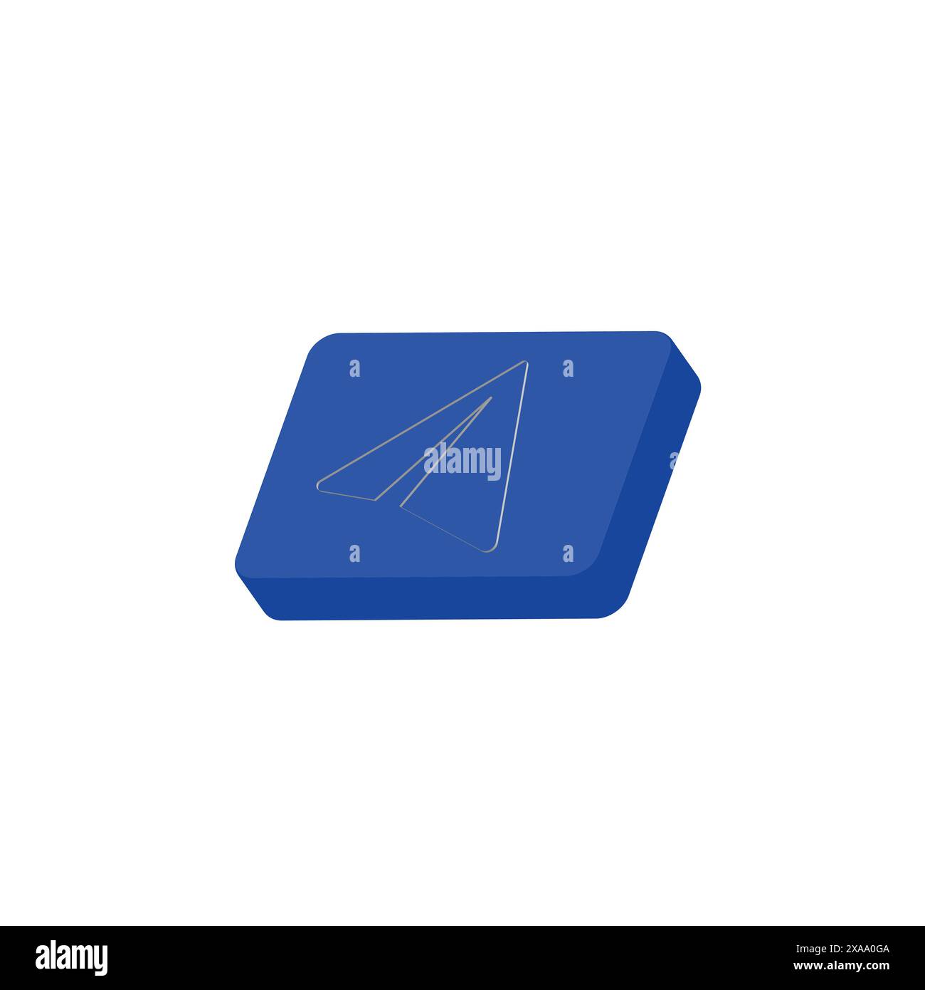 Telegram logo Cut Out Stock Images & Pictures - Alamy