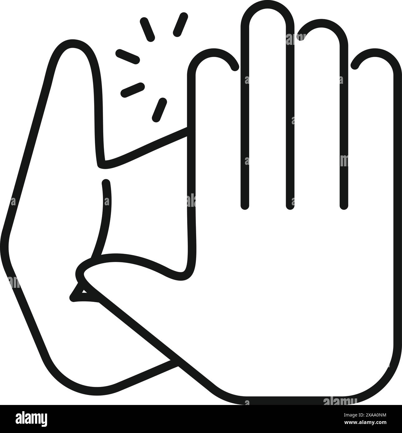 Two hands coming together making the universal sign for an idea being ...