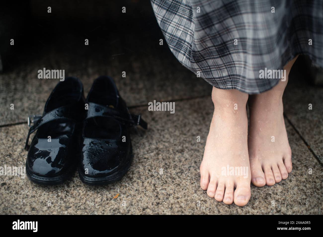 Barefoot feet hi-res stock photography and images - Alamy