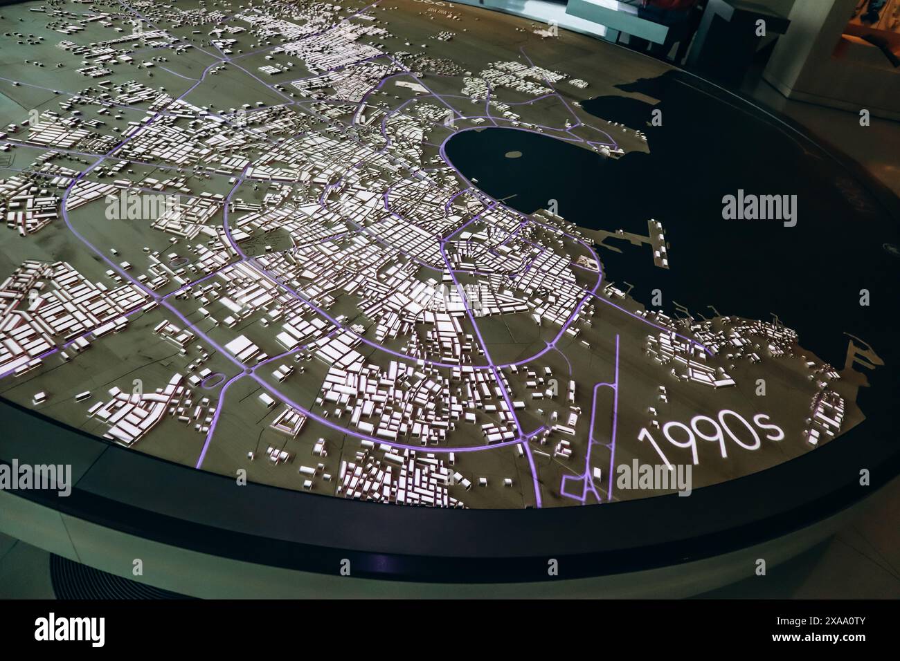 Doha, Qatar - 1 May 2024: Installation at the Qatar History Museum that ...