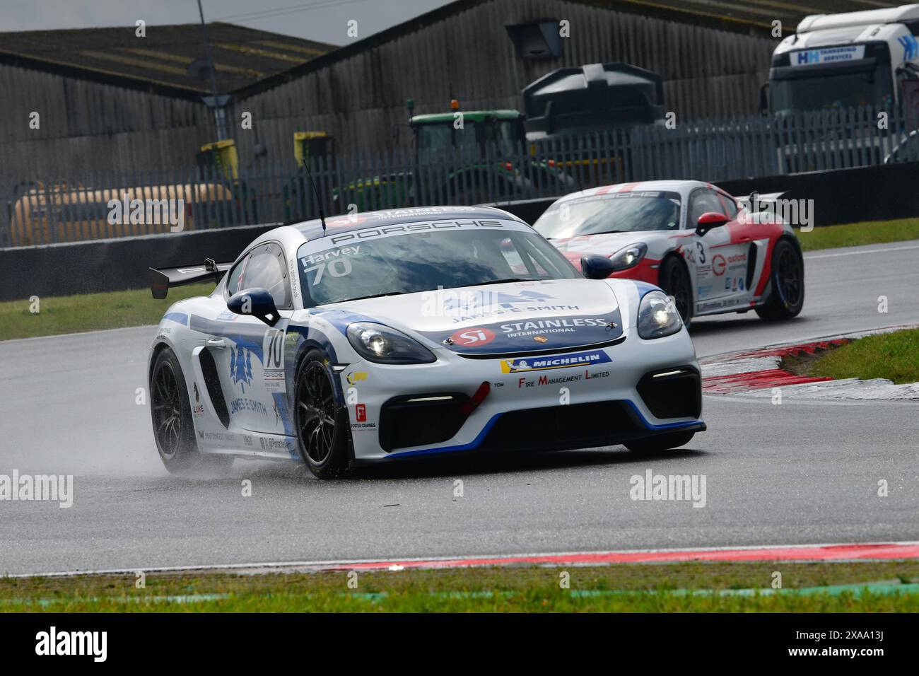 Samuel Harvey, Xentek Motorsport, Porsche 718 Cayman GT4 Clubsport ...
