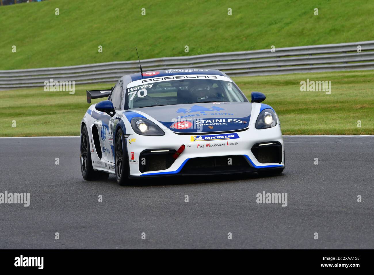 Porsche sprint challenge great britain 2024 hi-res stock photography ...