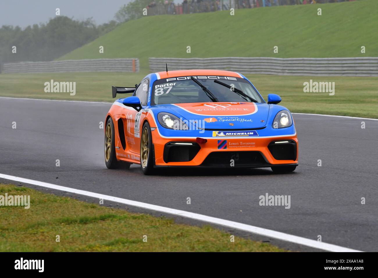 Paul Porter, Team Parker Racing, Porsche 718 Cayman GT4 Clubsport ...