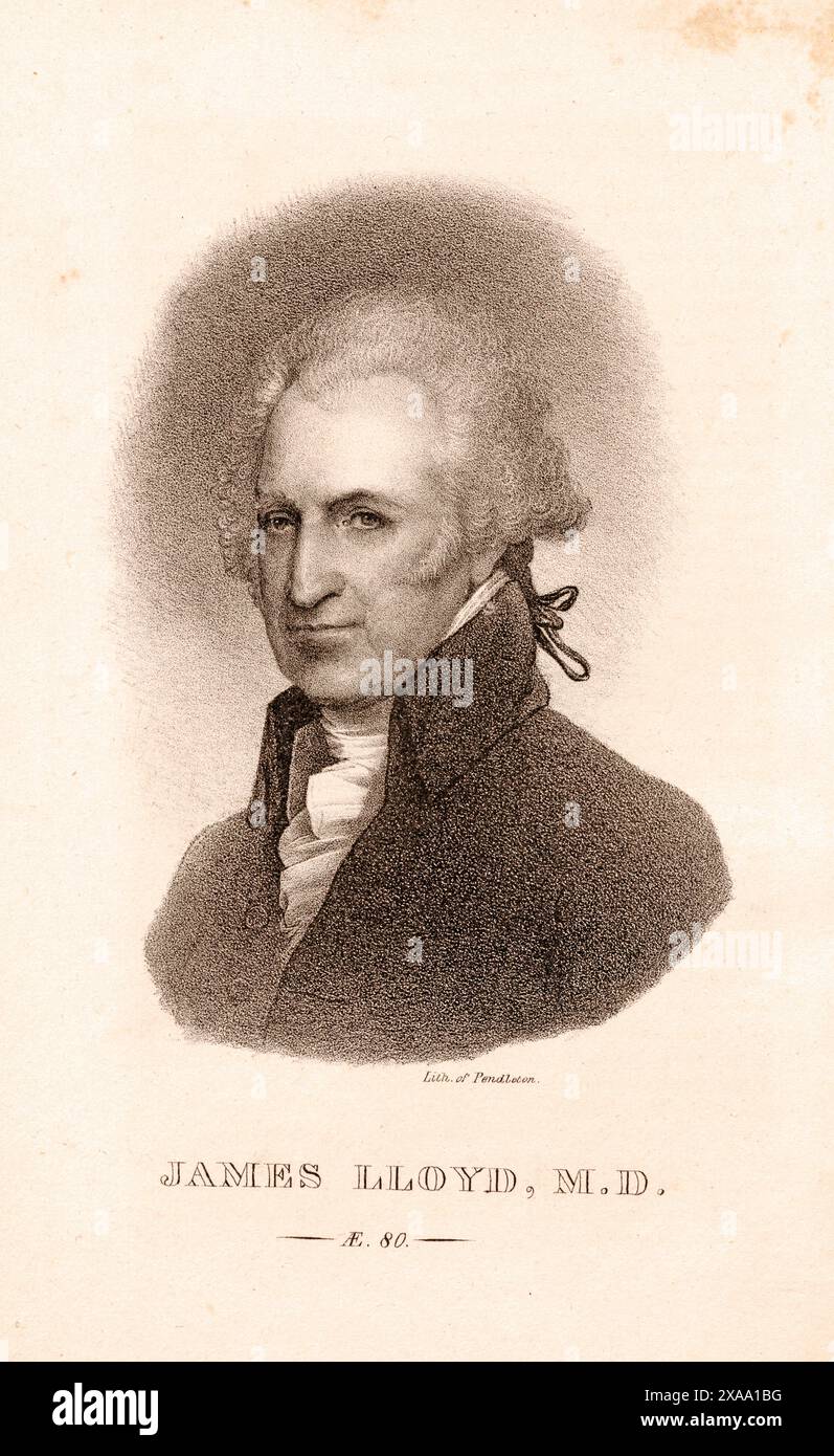 James LLoyd by Rembrandt Peale Stock Photo - Alamy