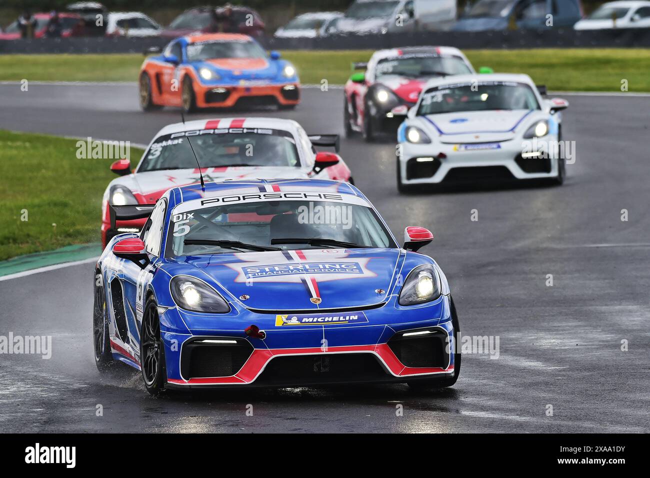 Oskar Dix, Team Parker Racing, Porsche 718 Cayman GT4 Clubsport ...