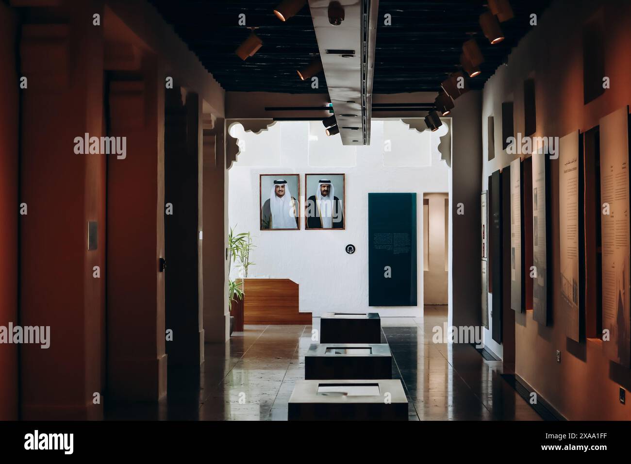 Doha, Qatar - 1 May 2024: Msheireb Museums, a project which celebrates ...