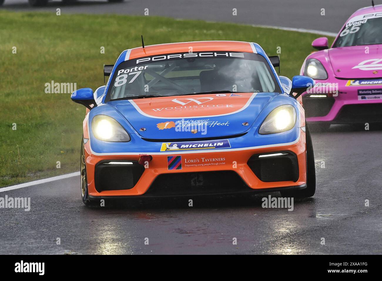 Paul Porter, Team Parker Racing, Porsche 718 Cayman GT4 Clubsport ...