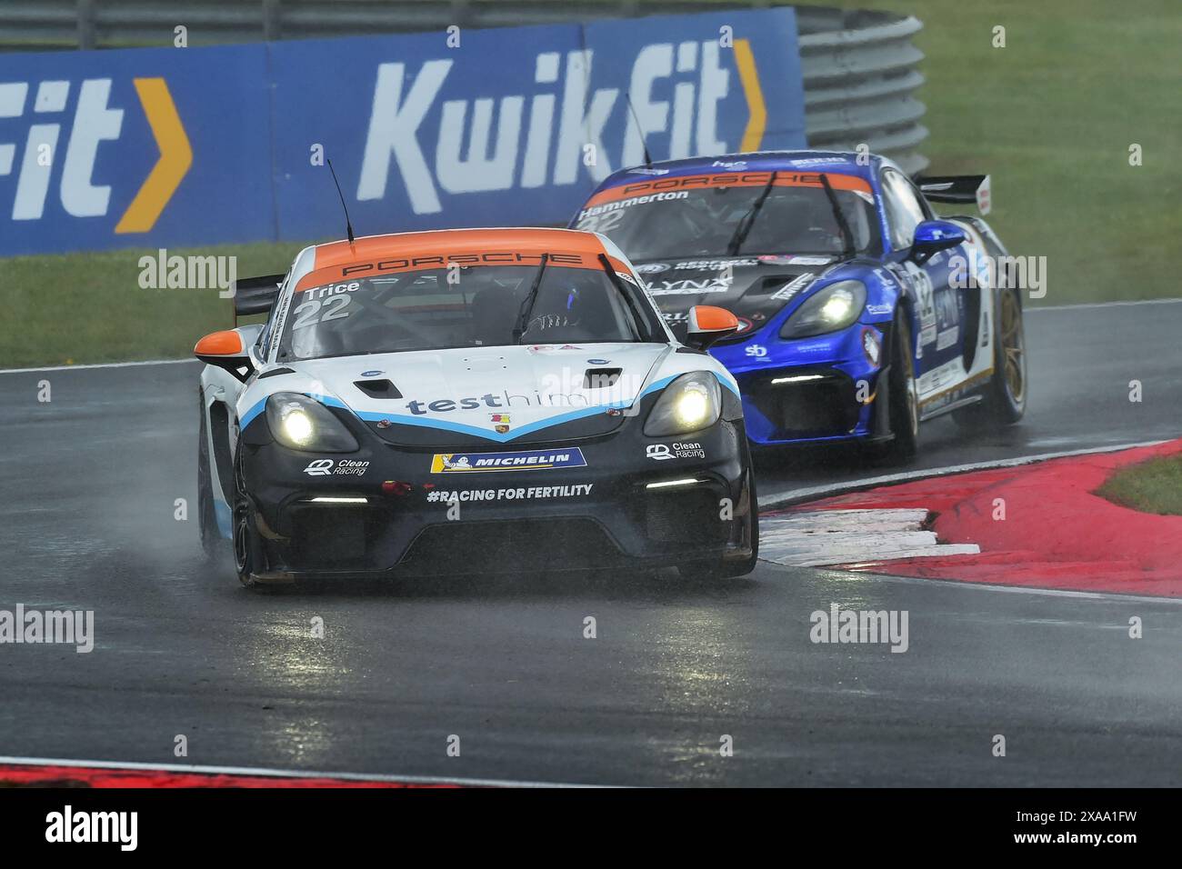 Toby Trice, Clean Racing, Porsche 718 Cayman GT4 RS Clubsport, Porsche ...