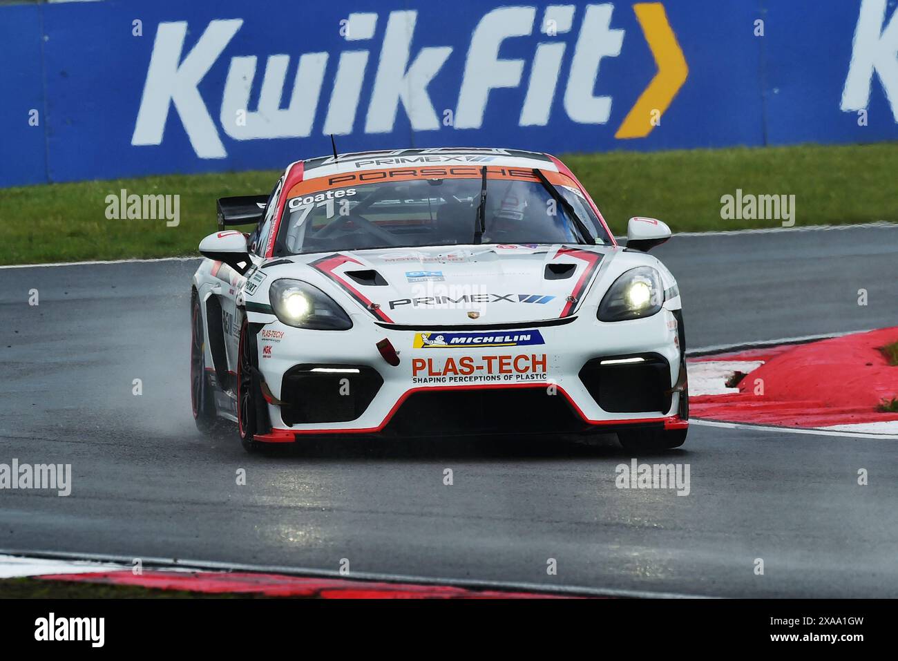 Max Coates, Team Omologato with Graves Motorsport, Porsche 718 Cayman ...