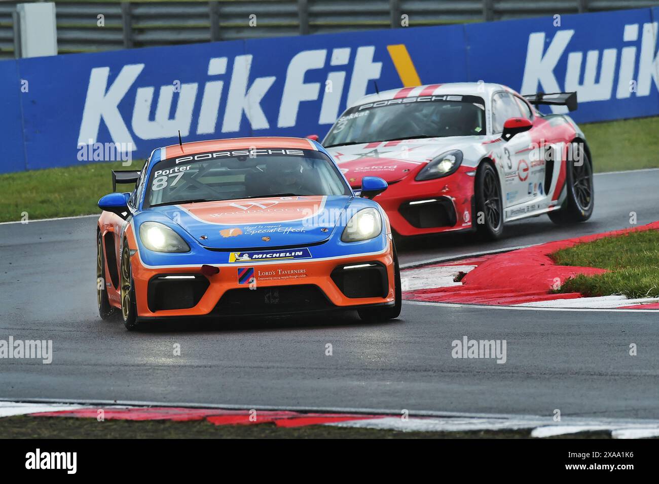 Paul Porter, Team Parker Racing, Porsche 718 Cayman GT4 Clubsport ...