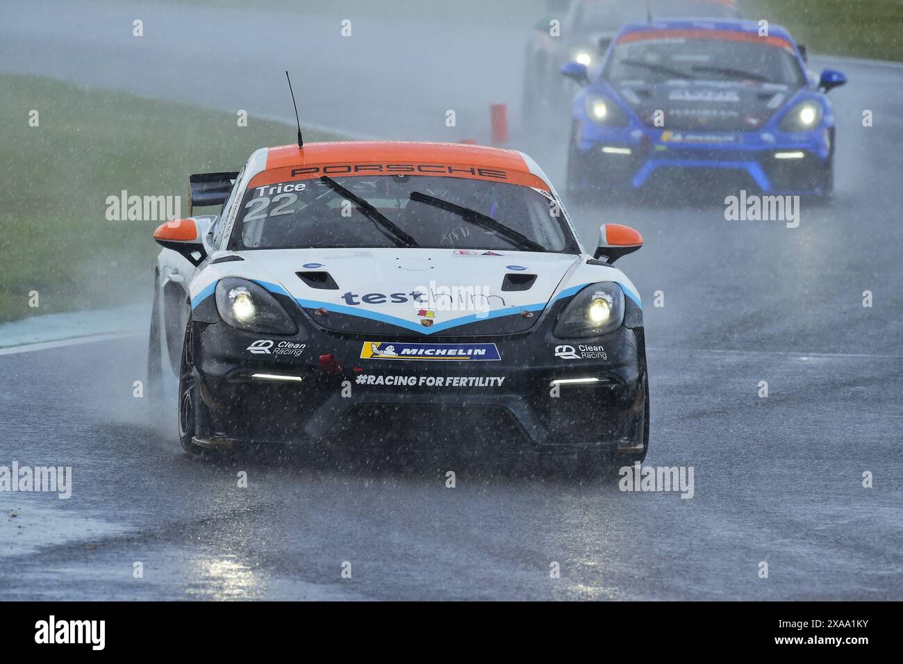 Toby Trice, Clean Racing, Porsche 718 Cayman GT4 RS Clubsport, Porsche ...