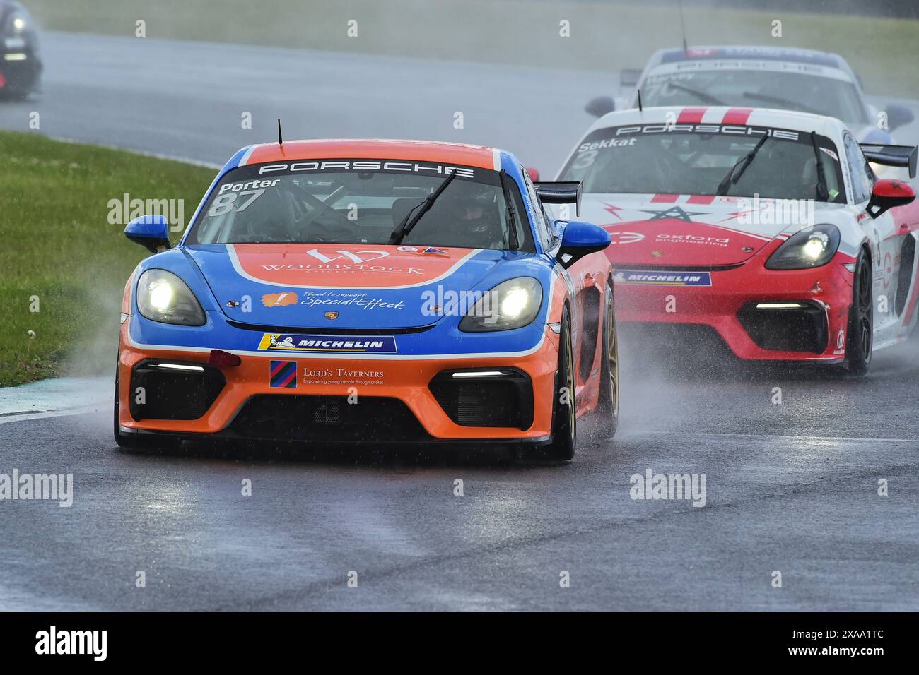 Paul Porter, Team Parker Racing, Porsche 718 Cayman GT4 Clubsport ...