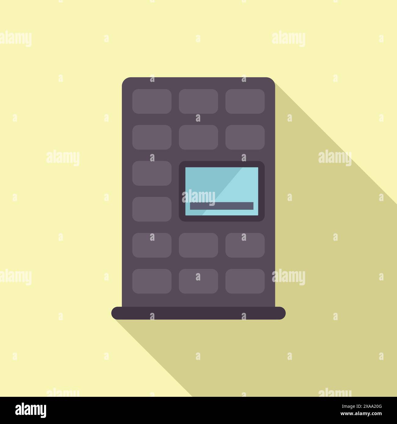 High rise building perspective view Stock Vector Images - Alamy