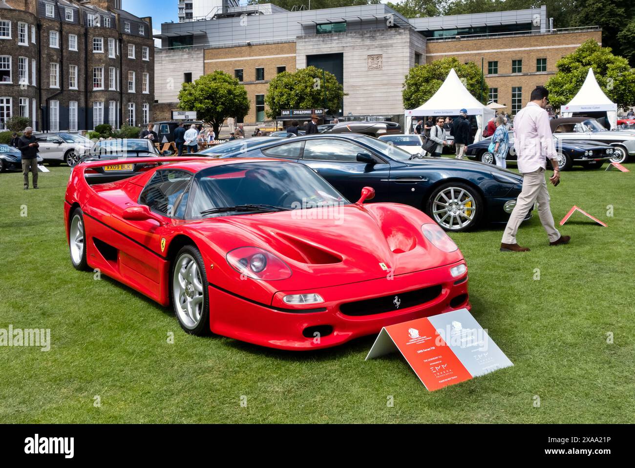 1999 Ferrari F50 at the 2024 London Concours at the Honourable ...