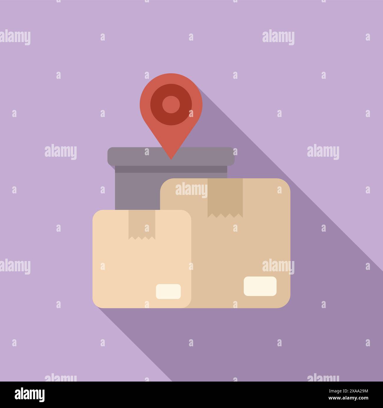 Delivering packages to their destination, using gps tracking to find ...