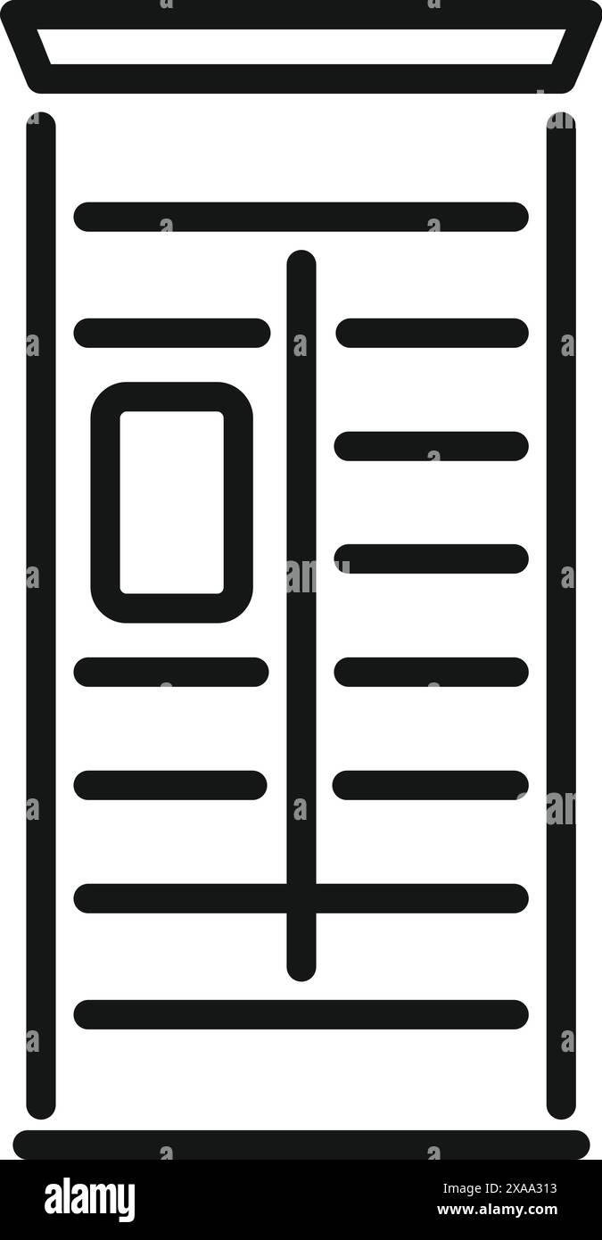 Buying a newspaper Stock Vector Images - Alamy