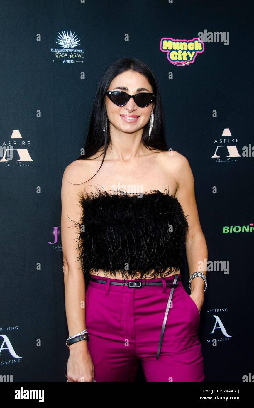 Summer Launch of Aspiring Magazine 6-4-24 Stock Photo - Alamy