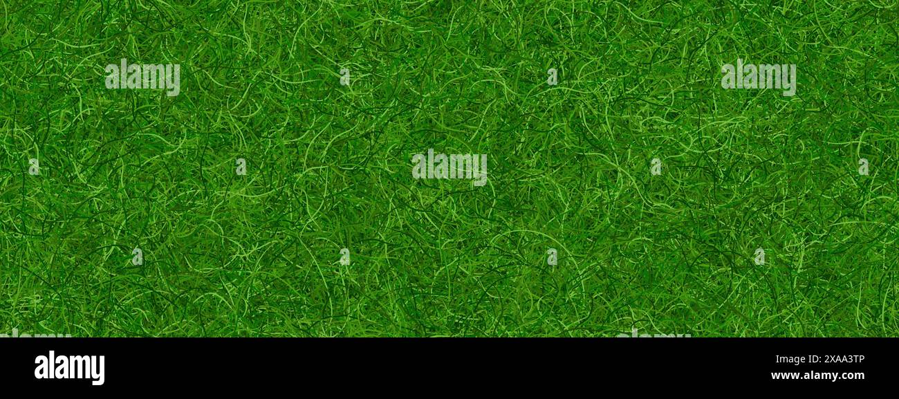 Green astro turf grass texture seamless pattern. Wool rug made of ...