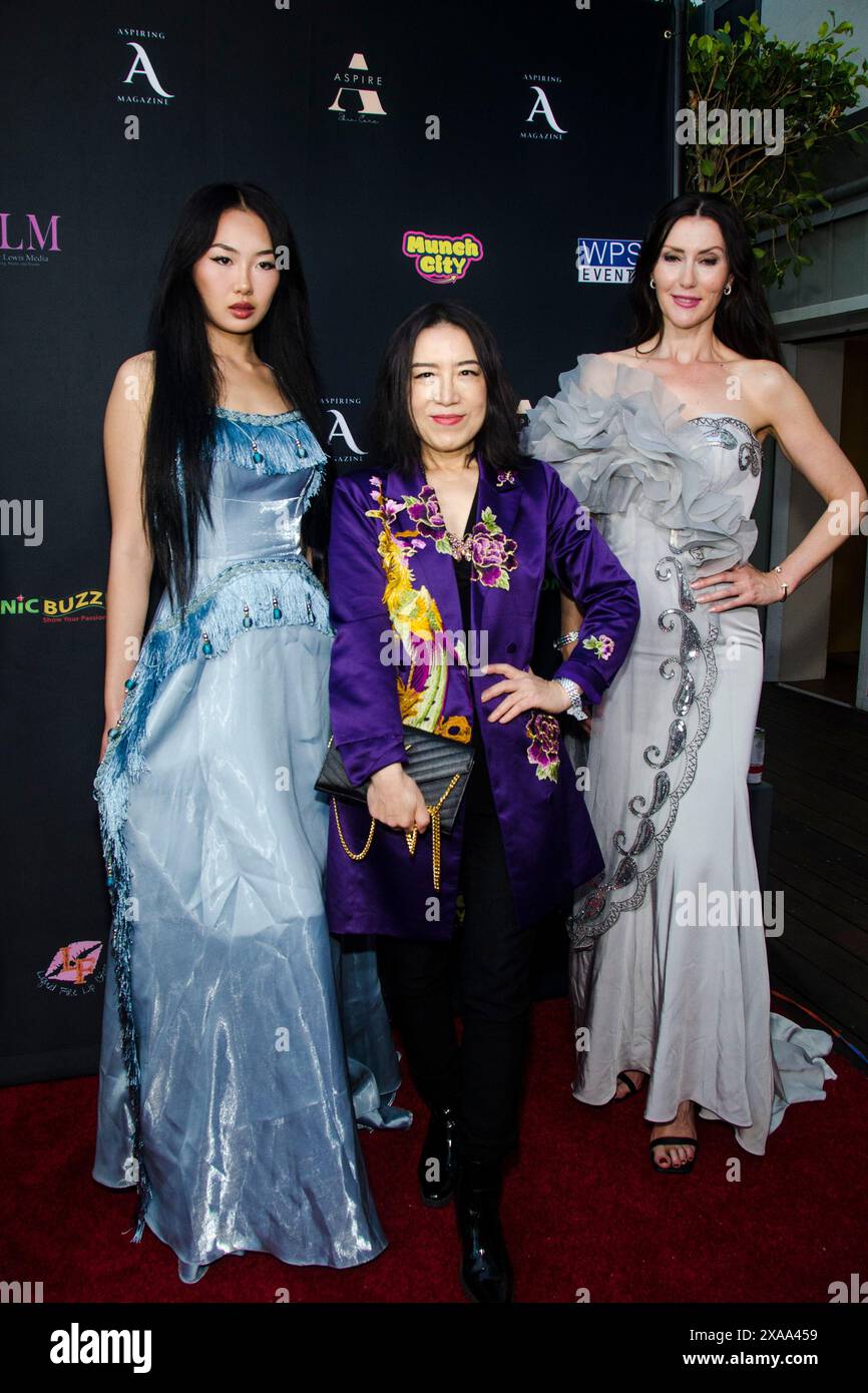 Summer Launch of Aspiring Magazine 6-4-24 Stock Photo - Alamy