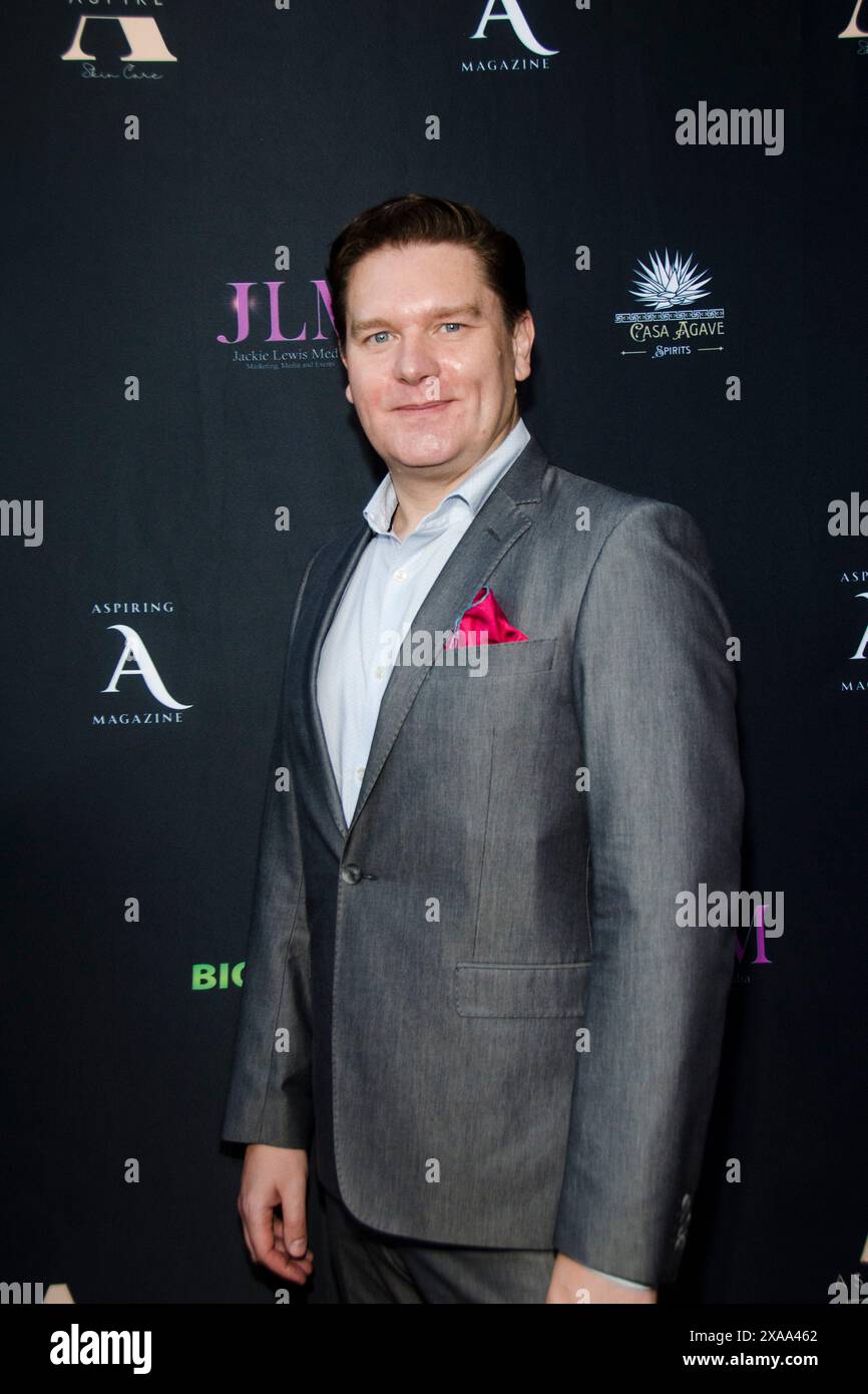 Summer Launch of Aspiring Magazine 6-4-24 Stock Photo - Alamy