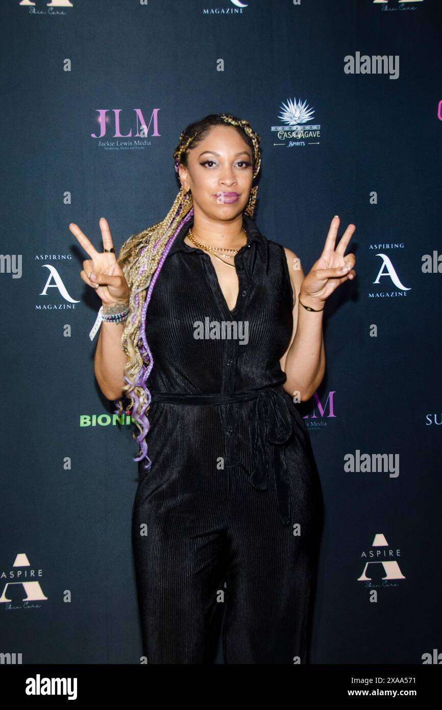 Summer Launch of Aspiring Magazine 6-4-24 Stock Photo - Alamy