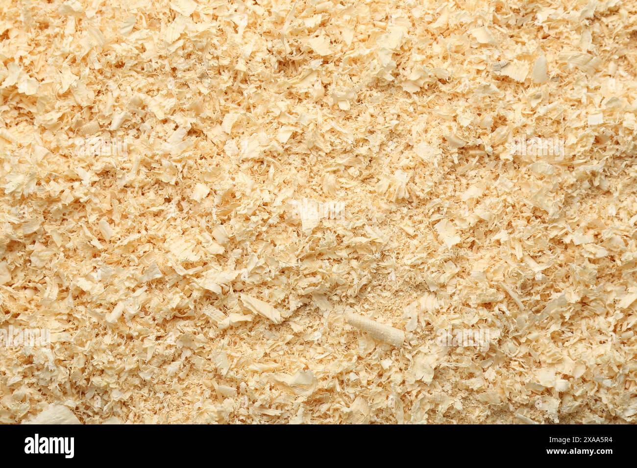 Dry natural sawdust as background, top view Stock Photo - Alamy